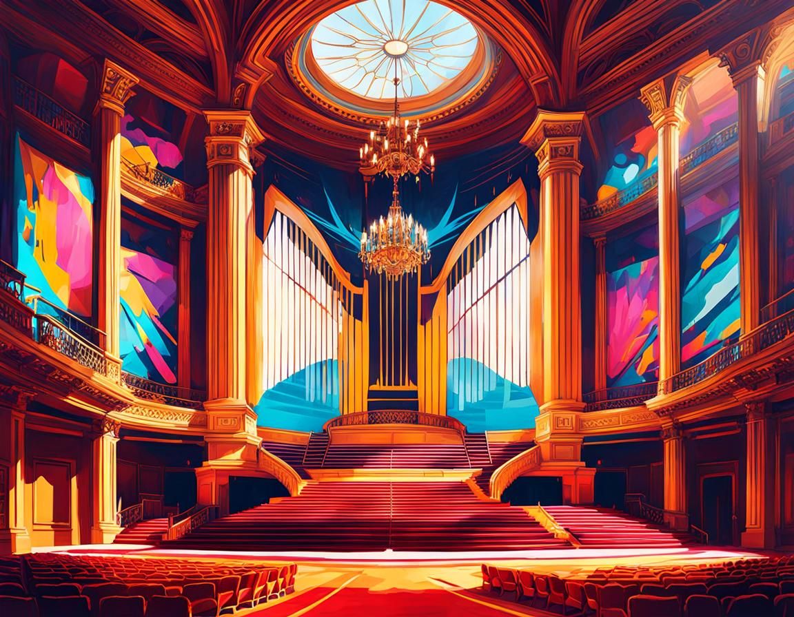 The Fancy Opera - AI Generated Artwork - NightCafe Creator