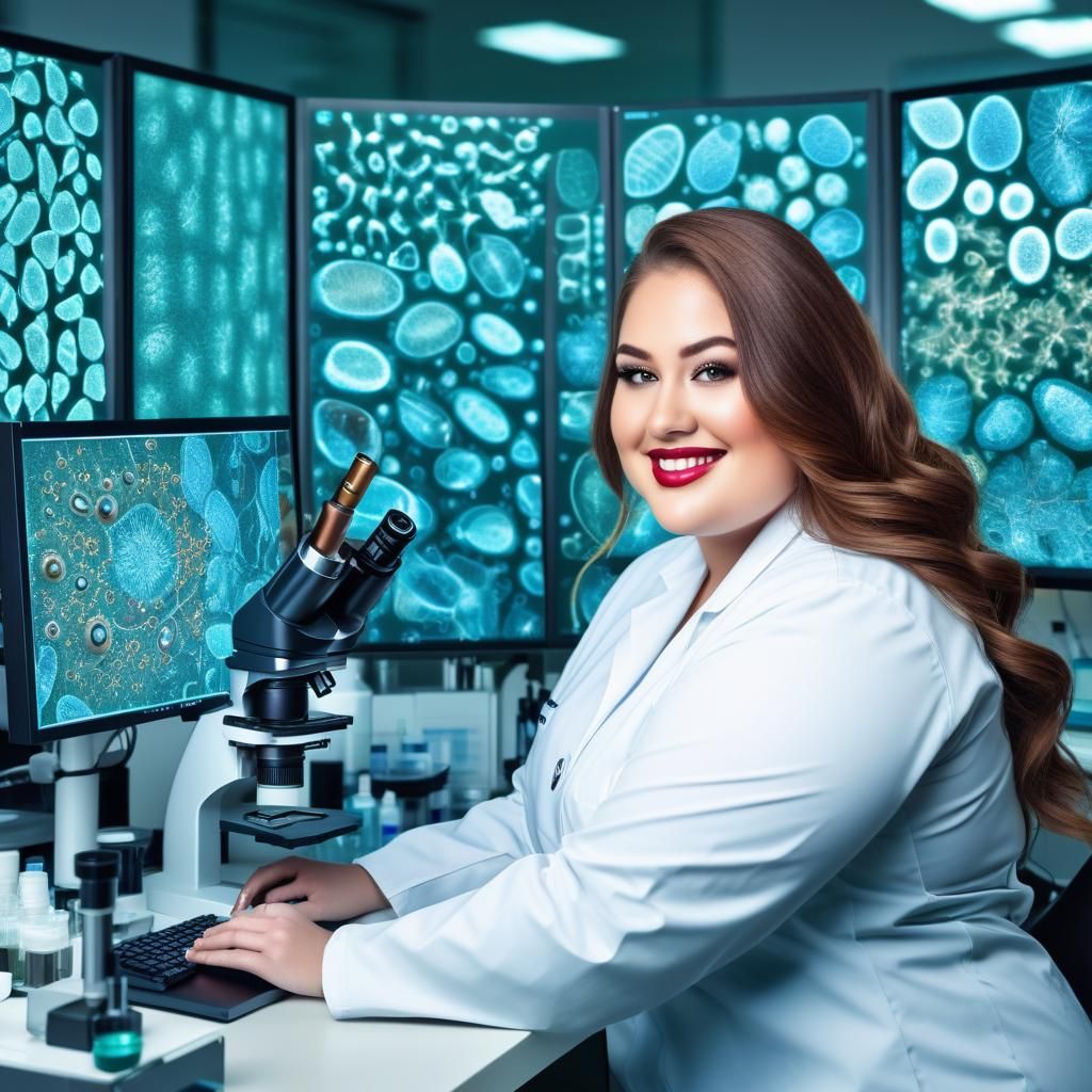 Lab technician - AI Generated Artwork - NightCafe Creator