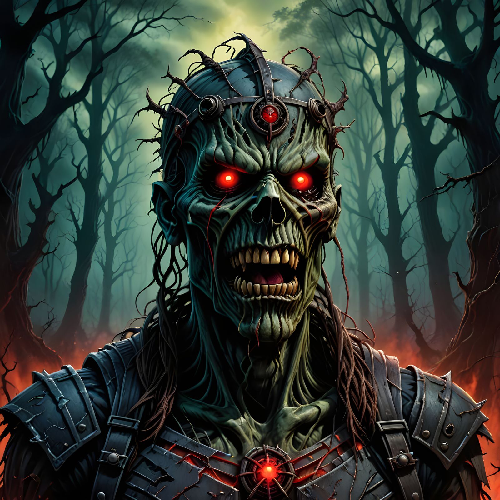 fear of the dark - Gothic Metal Eddie the Head Shines in D...