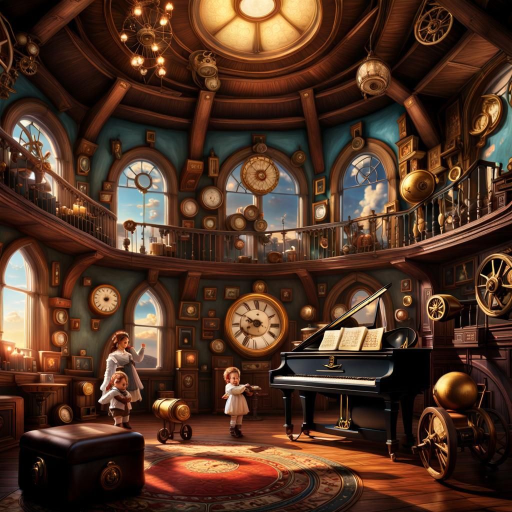 In the Orphanage v2 - AI Generated Artwork - NightCafe Creator