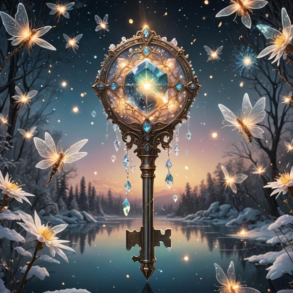 Magical Key - AI Generated Artwork - NightCafe Creator