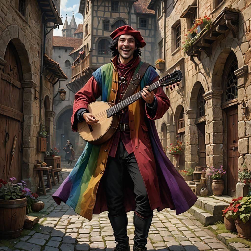 This is the character art for a Bard/Sorcerer I'm currently playing in ...