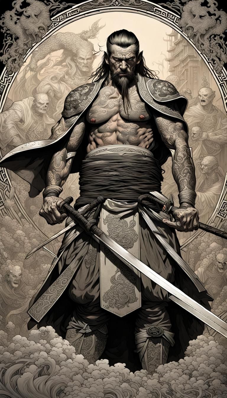 Great samurai - AI Generated Artwork - NightCafe Creator