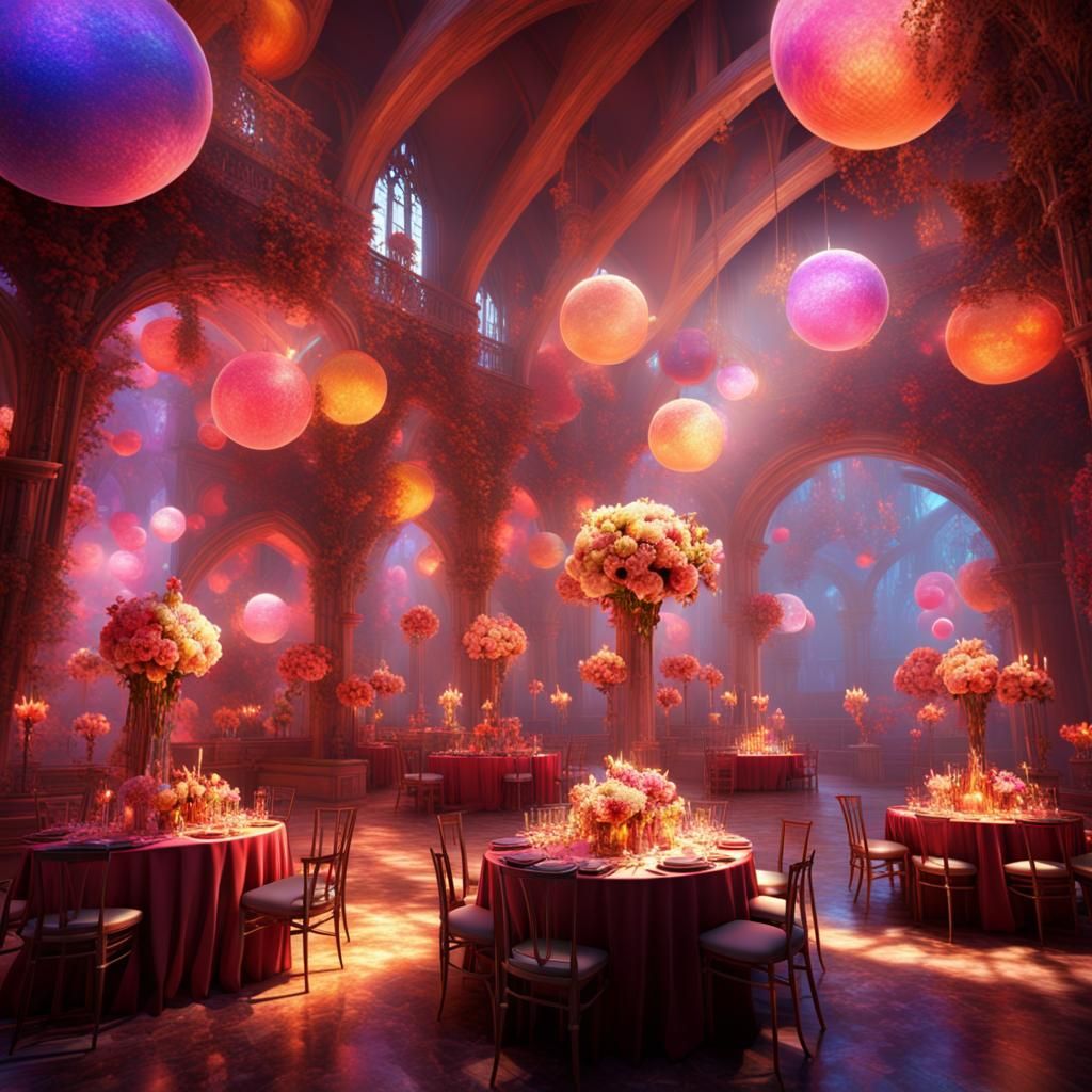 Fantasy celebration - Colorful Fantasy Celebration in Stunni...