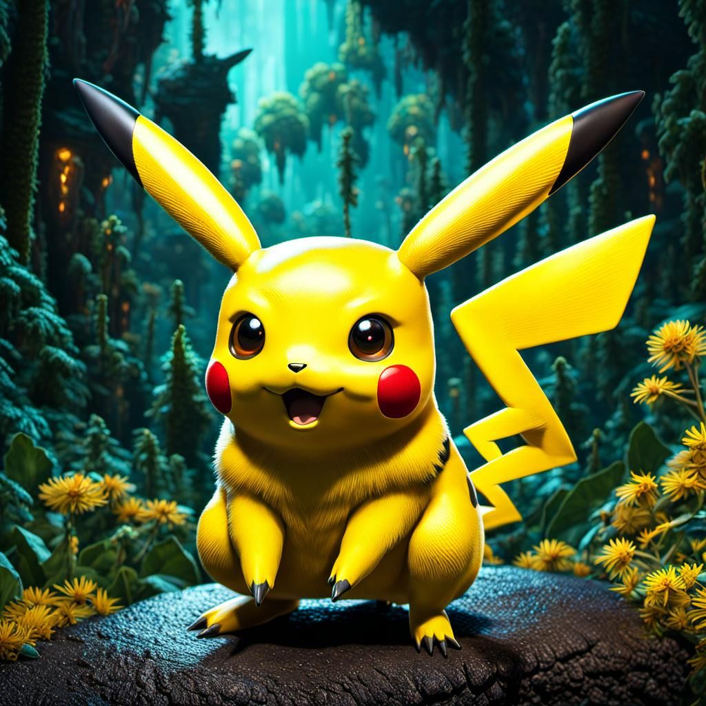 Weevil Pikachu - AI Generated Artwork - NightCafe Creator