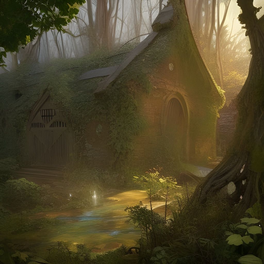 Abandoned Cottage - AI Generated Artwork - NightCafe Creator