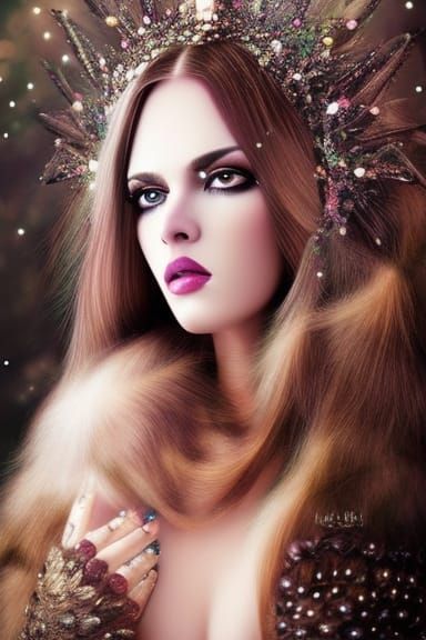 Beautiful furry woman 42-1 - AI Generated Artwork - NightCafe Creator