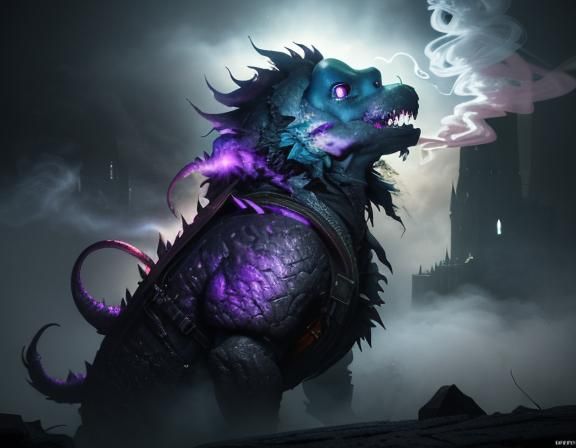 Lost Smoke Monster - AI Generated Artwork - NightCafe Creator