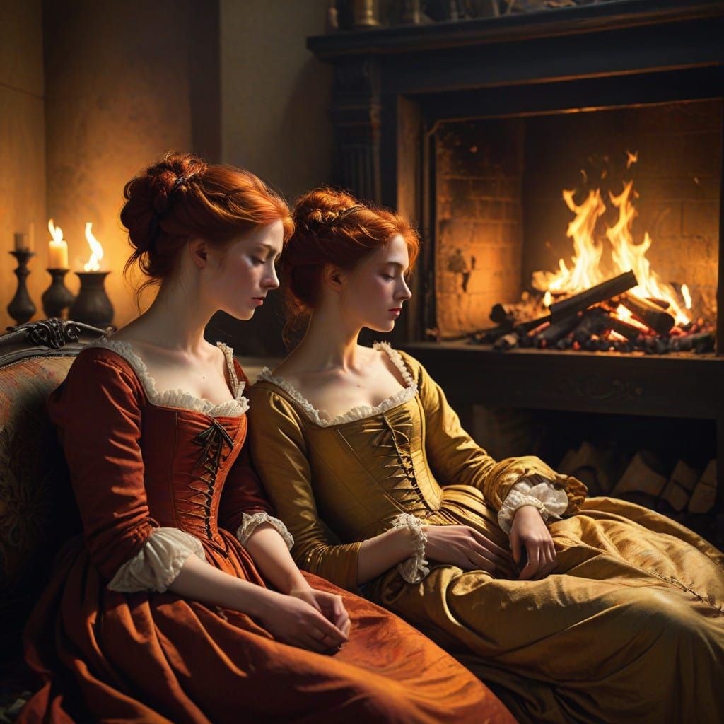 29. Countess Emily and Lady Susan, finially finish their tasks at midnight.