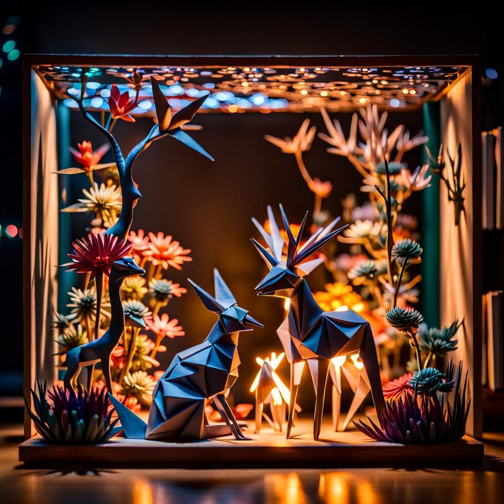 origami - AI Generated Artwork - NightCafe Creator