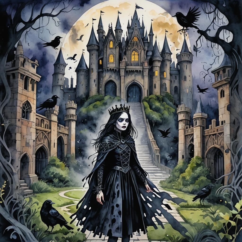 Cursed princess - AI Generated Artwork - NightCafe Creator