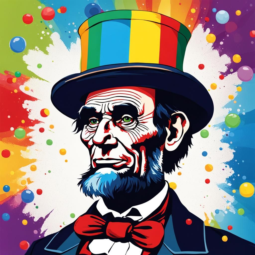 Fun Lincoln - AI Generated Artwork - NightCafe Creator