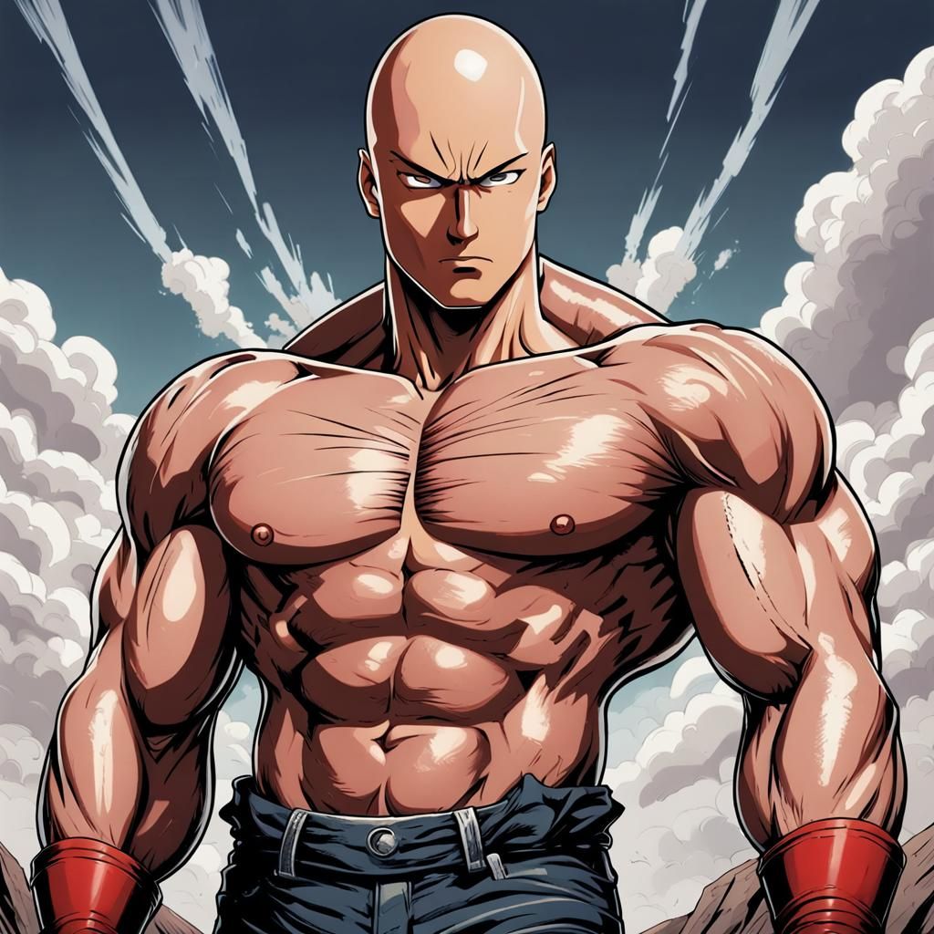 Saitama 3 - AI Generated Artwork - NightCafe Creator