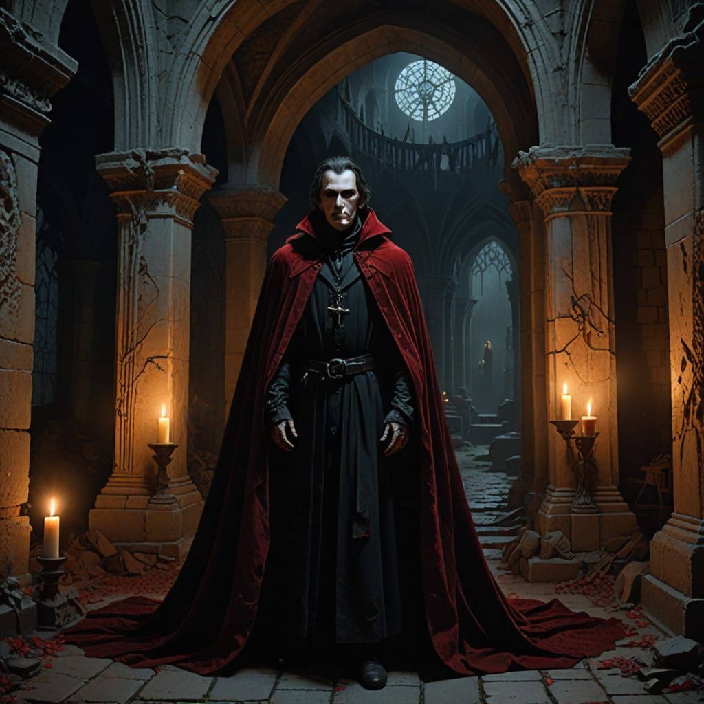 The Night Eternal - Vampire Revenant Emerges from Dark Velve...