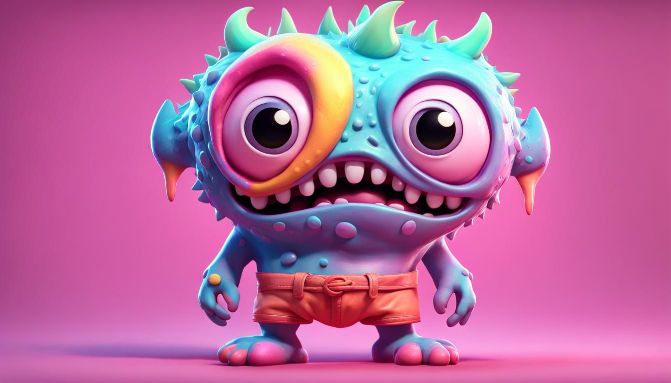 The Snot Monsters - AI Generated Artwork - NightCafe Creator