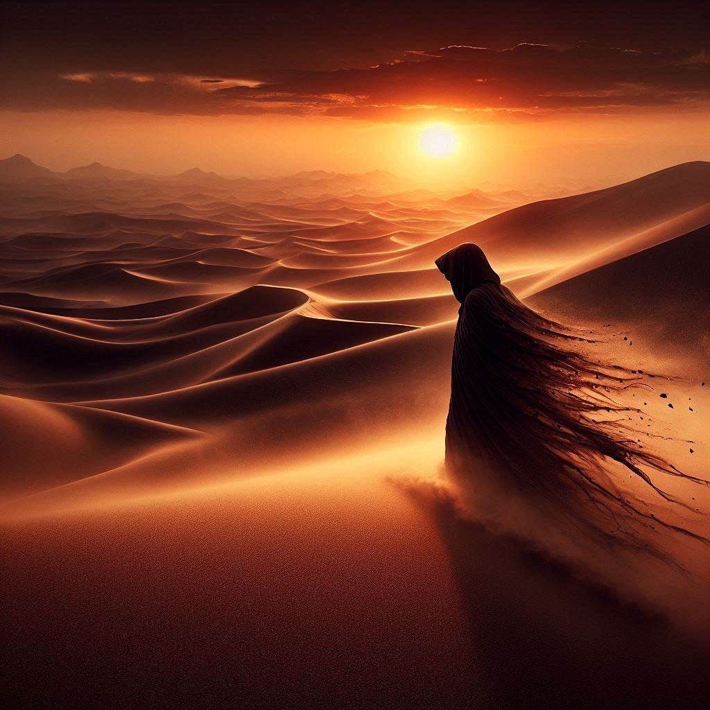 The Sand Reaper - AI Generated Artwork - NightCafe Creator