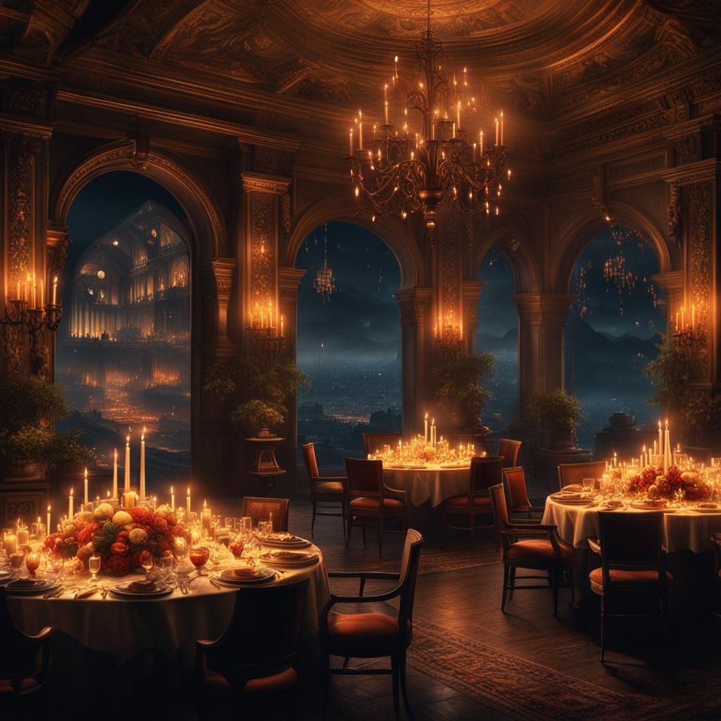 Candlelit Scene - AI Generated Artwork - NightCafe Creator