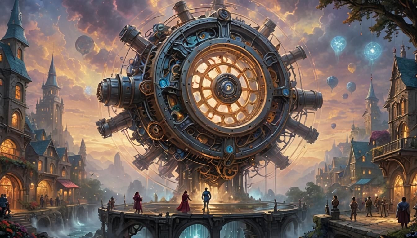 The all-knowing, all-seeing, omnipresent tower. - AI Generated Artwork ...