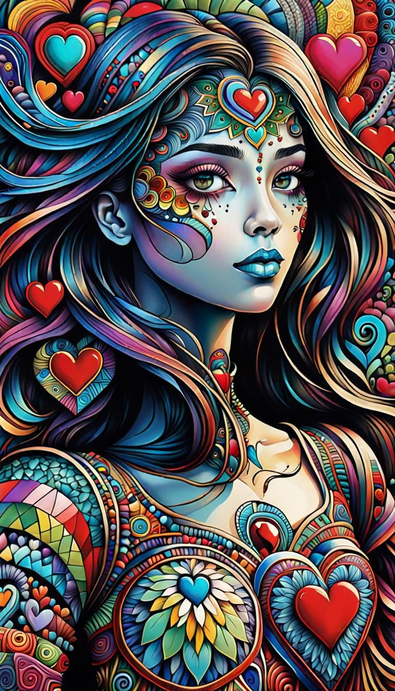 Heartcore - AI Generated Artwork - NightCafe Creator