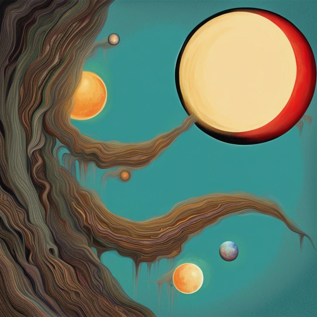 The Moon Rattles Like a Fragment of Angry Candy - AI Generated Artwork ...