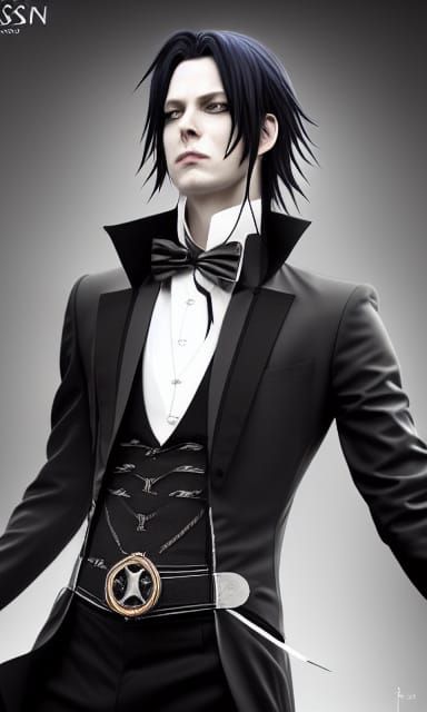 Black Butler #2 - AI Generated Artwork - NightCafe Creator