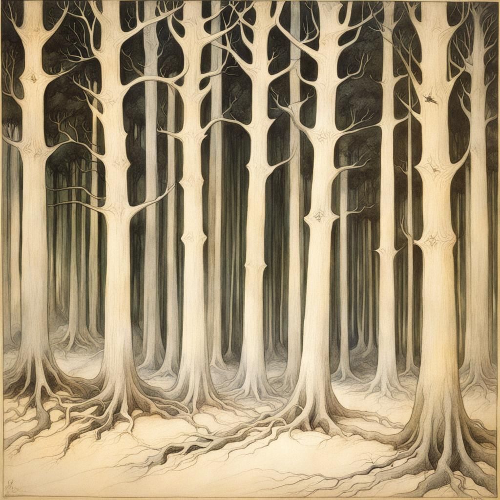 Mirkwood II - AI Generated Artwork - NightCafe Creator
