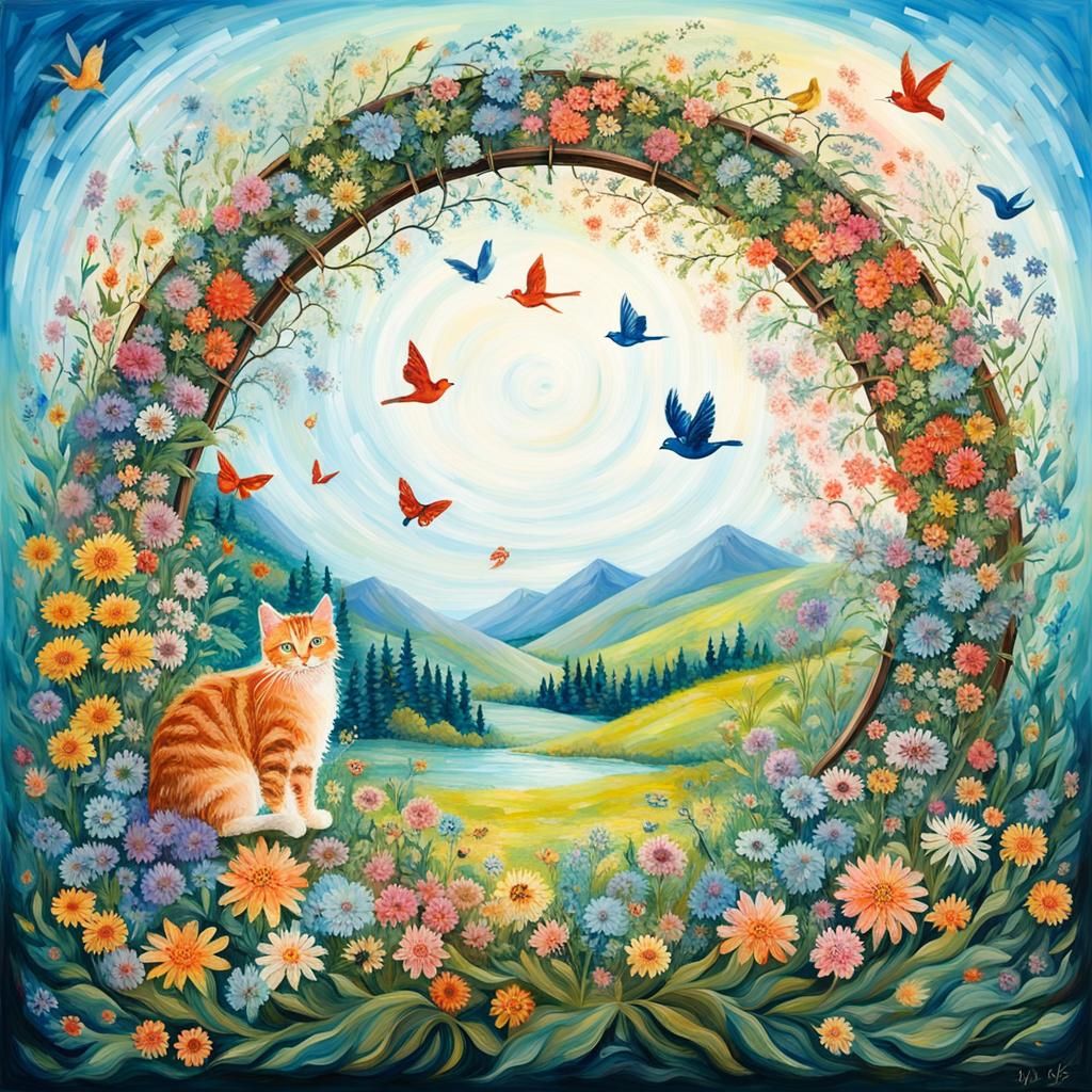 Dreams of Spring - AI Generated Artwork - NightCafe Creator