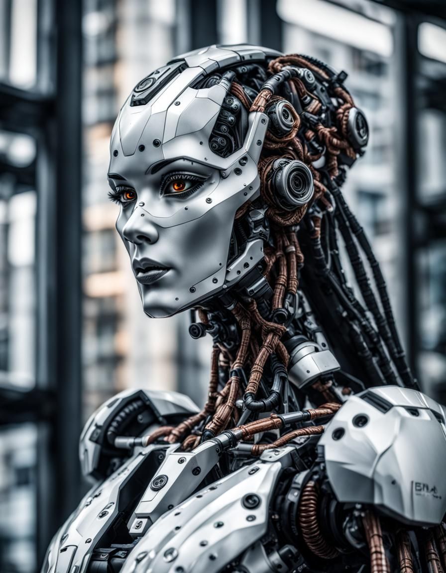 Fembot - AI Generated Artwork - NightCafe Creator