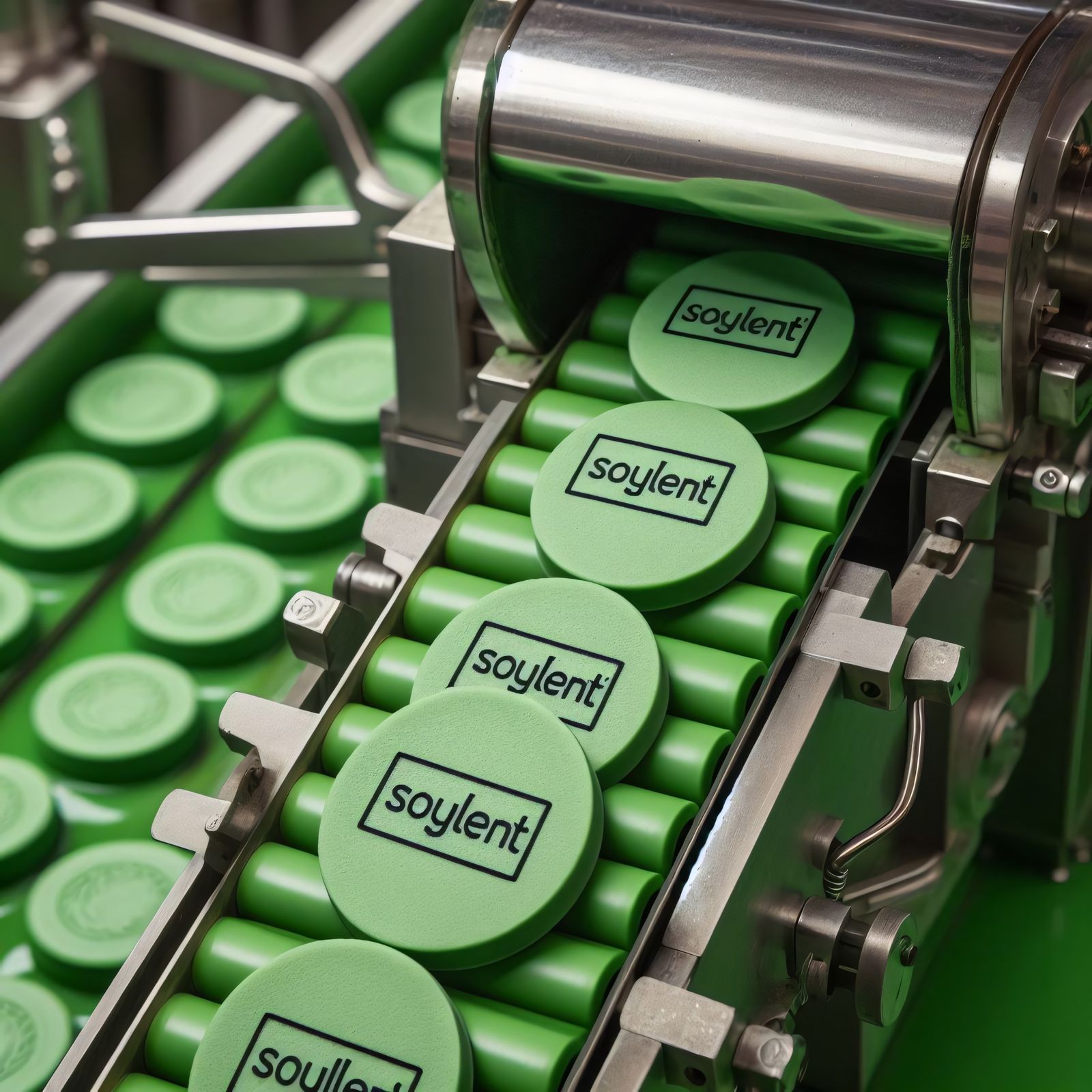 Soylent Green Wafer Machine - AI Generated Artwork - NightCafe Creator