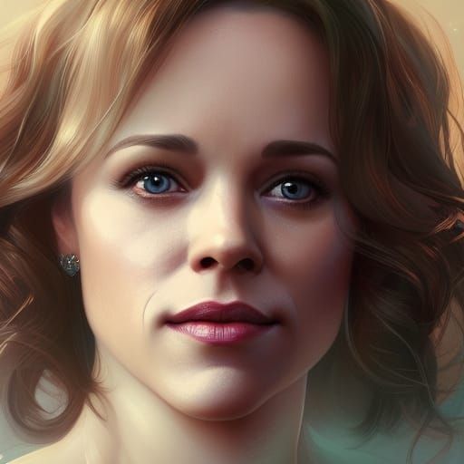 Rachel McAdams - AI Generated Artwork - NightCafe Creator