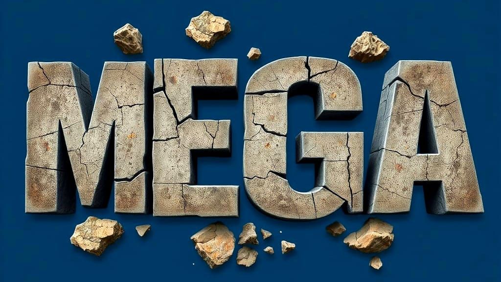 "MEGA" via Flux Schnell - Epic Graphic Design MEGA Monument ...