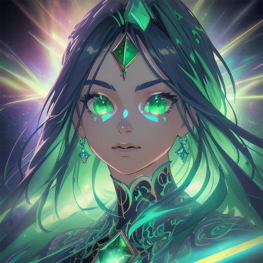 The Emerald Octagon - Emerald Octagon Concept Art Portrait i...