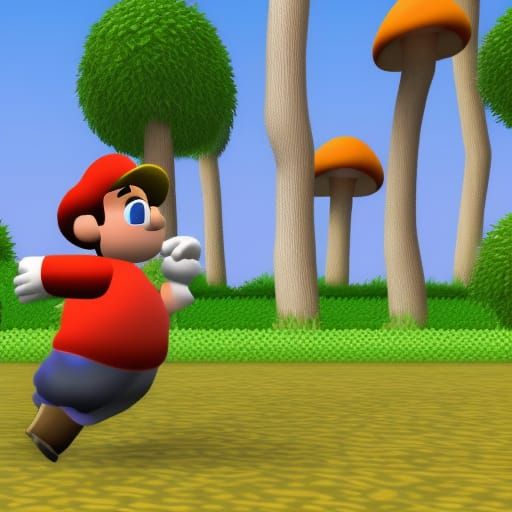 Generic Mario - AI Generated Artwork - NightCafe Creator