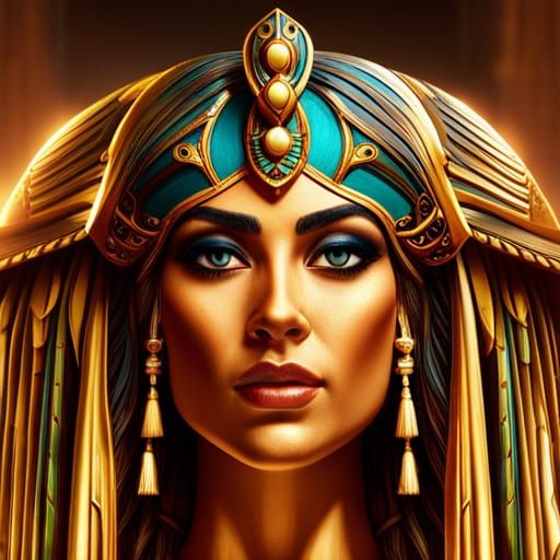 Cleopatra - AI Generated Artwork - NightCafe Creator
