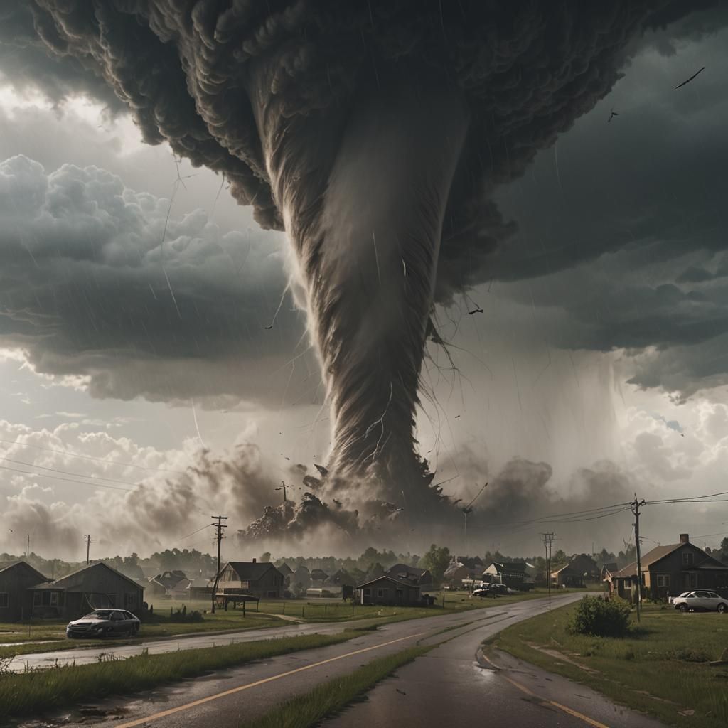 Tornado - AI Generated Artwork - NightCafe Creator