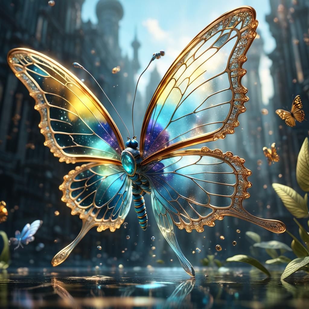 Another butterfly 🦋 - AI Generated Artwork - NightCafe Creator