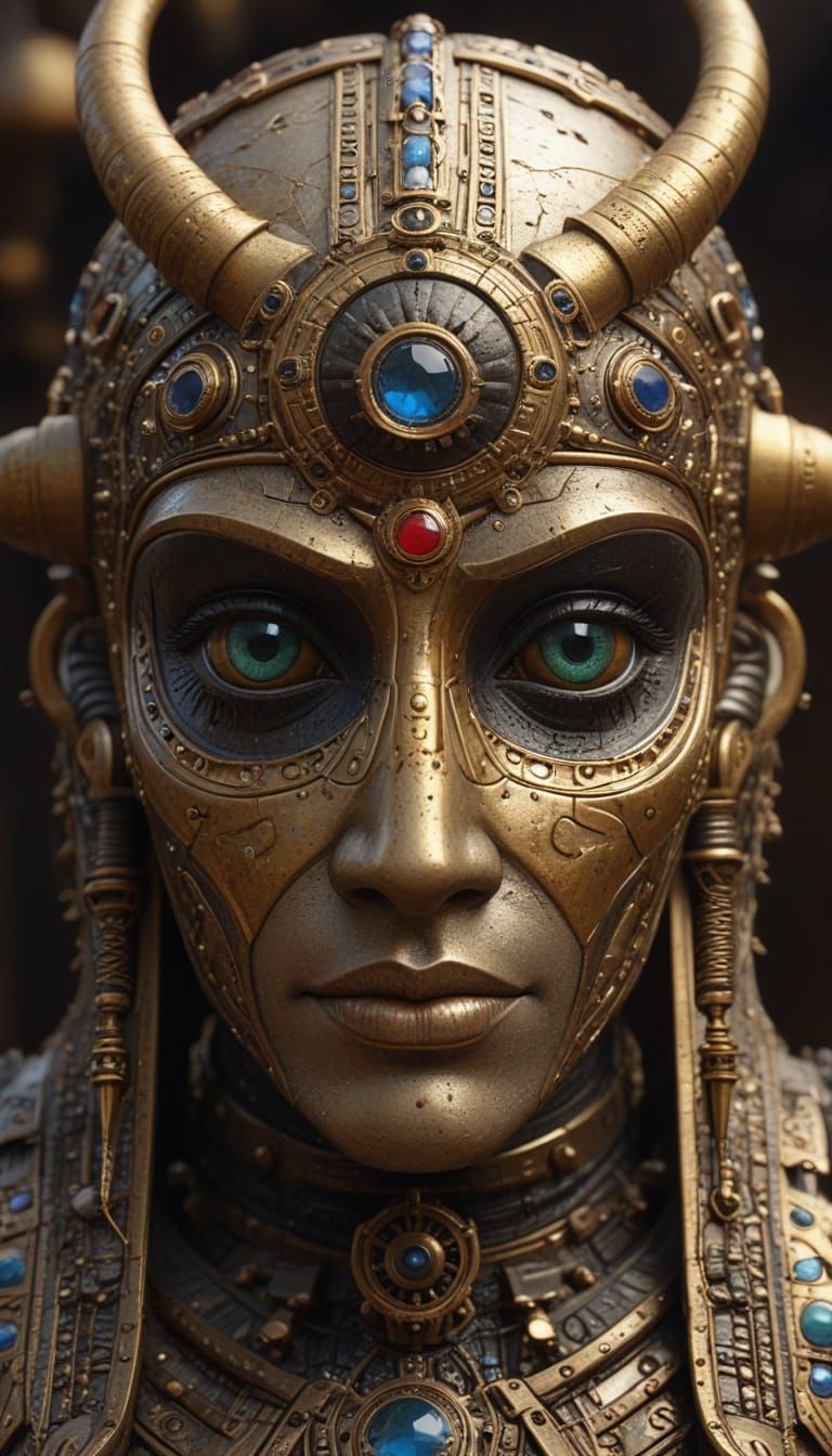 Fantasy AI Art, Synsect, Juggernaut V9