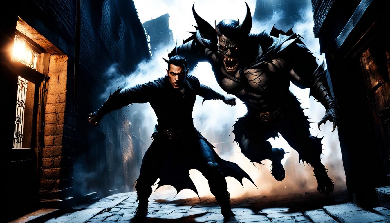 Poppy hesitates and big bad monster gets too close to wingless handsome ...