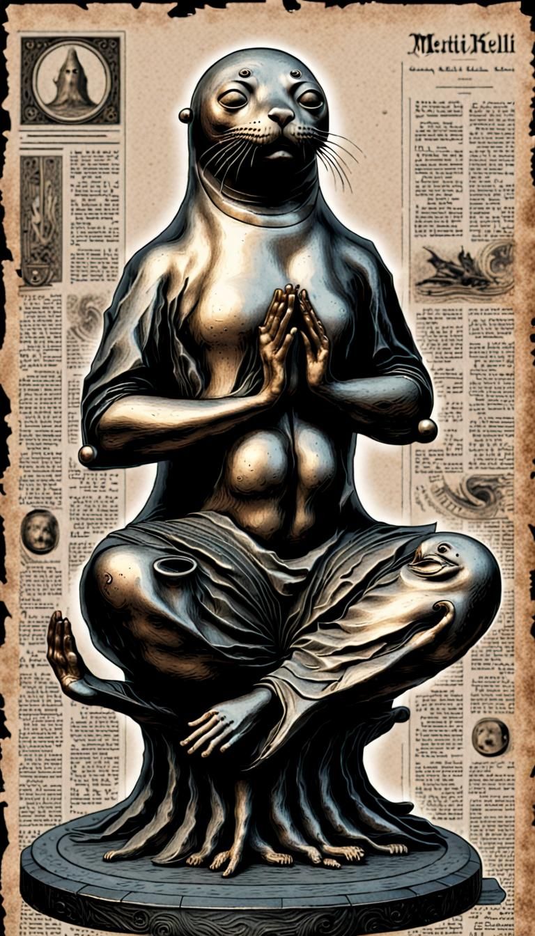 Zen Seal - AI Generated Artwork - NightCafe Creator