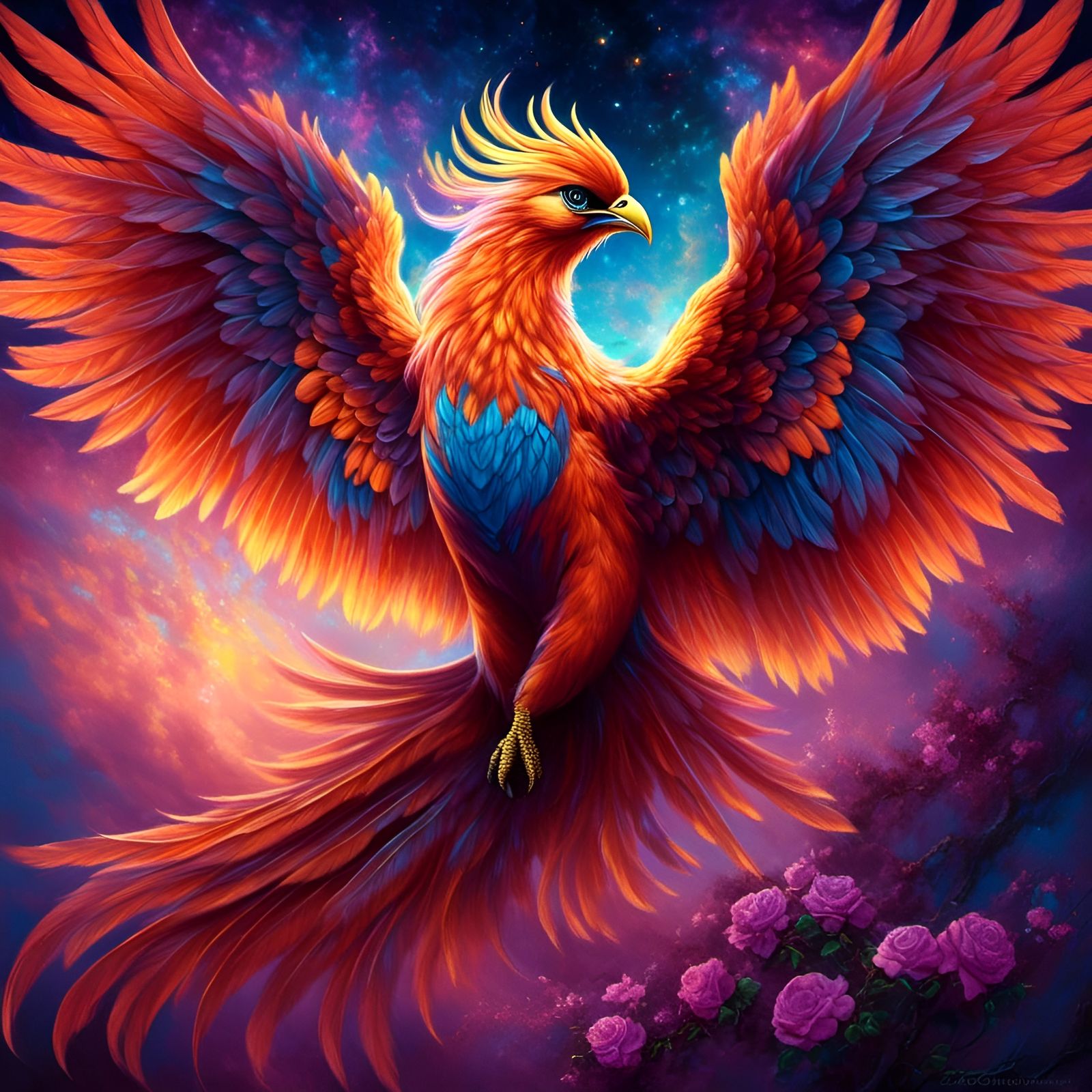 Firebird - AI Generated Artwork - NightCafe Creator