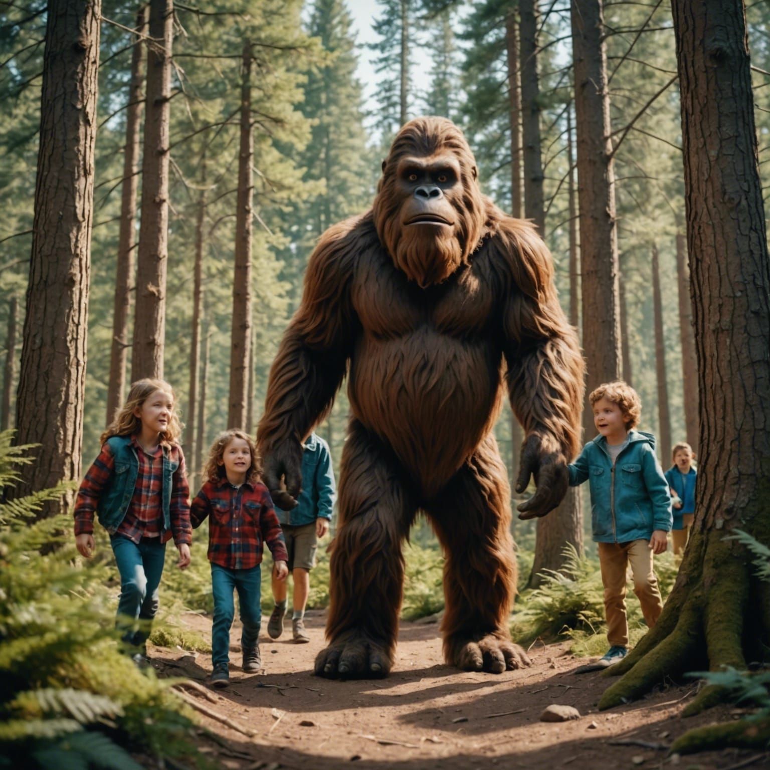 The Children Believe - AI Generated Artwork - NightCafe Creator