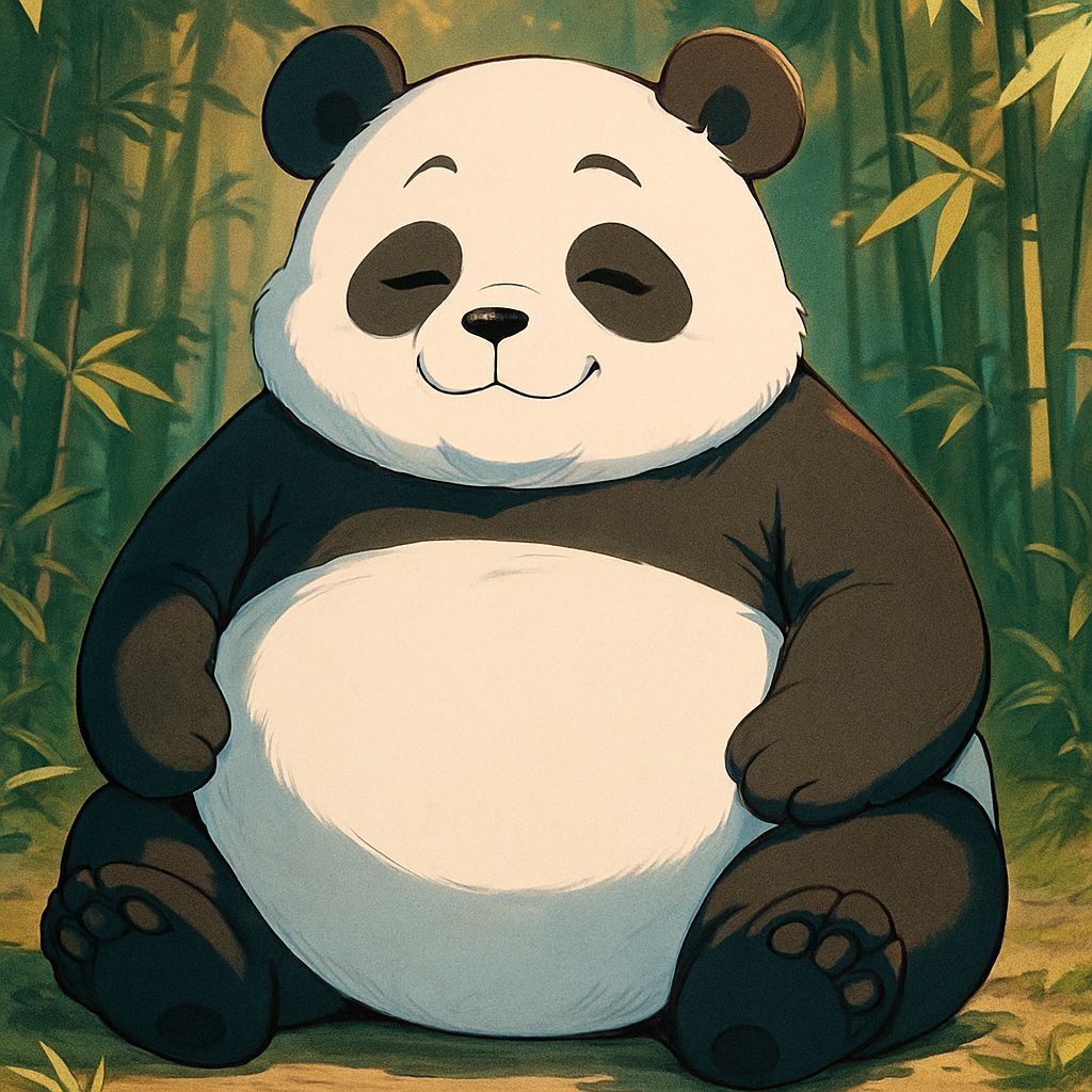 full belly cartoon panda - Full Belly Cartoon Panda in Anime...