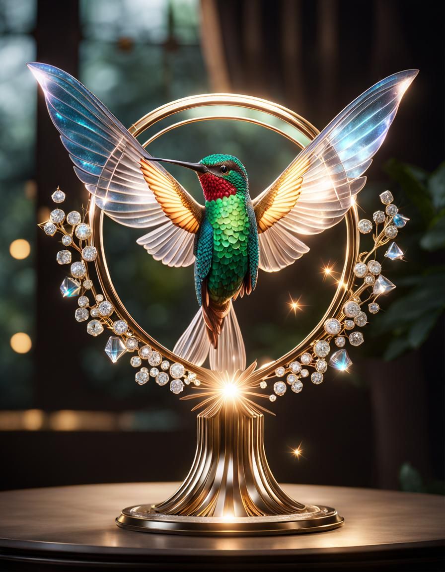 Hummingbird - AI Generated Artwork - NightCafe Creator