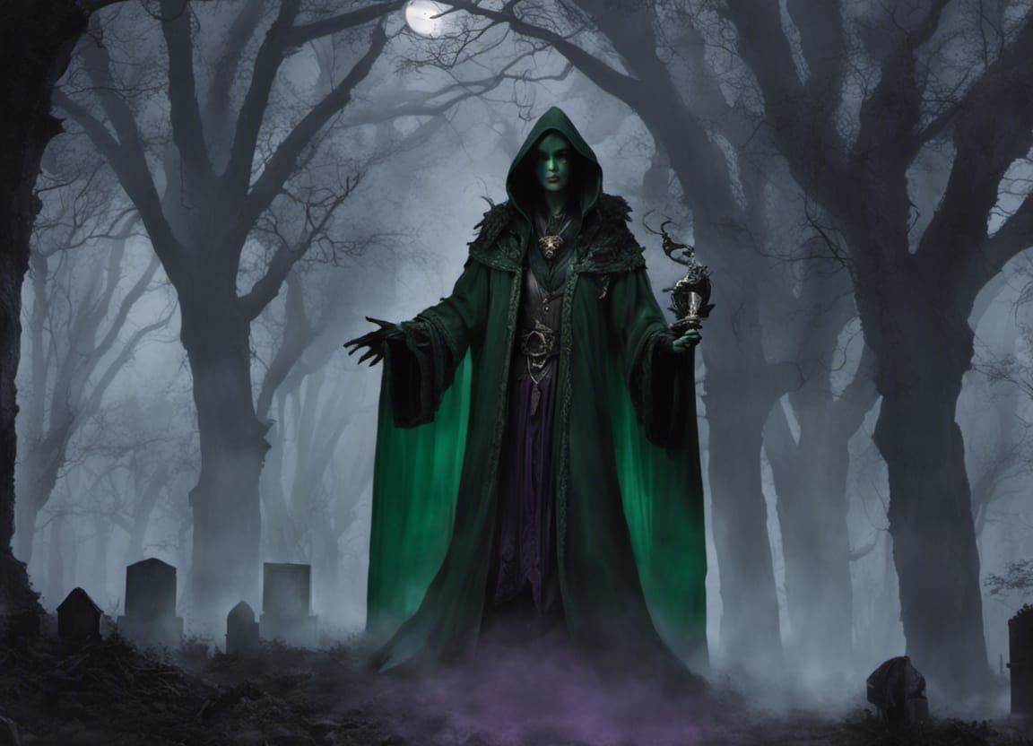 Necromancer #2 - AI Generated Artwork - NightCafe Creator
