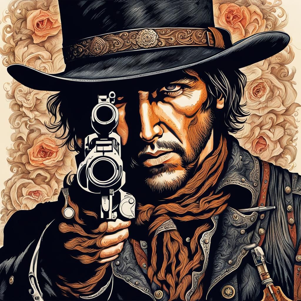 Billy The Kid - AI Generated Artwork - NightCafe Creator