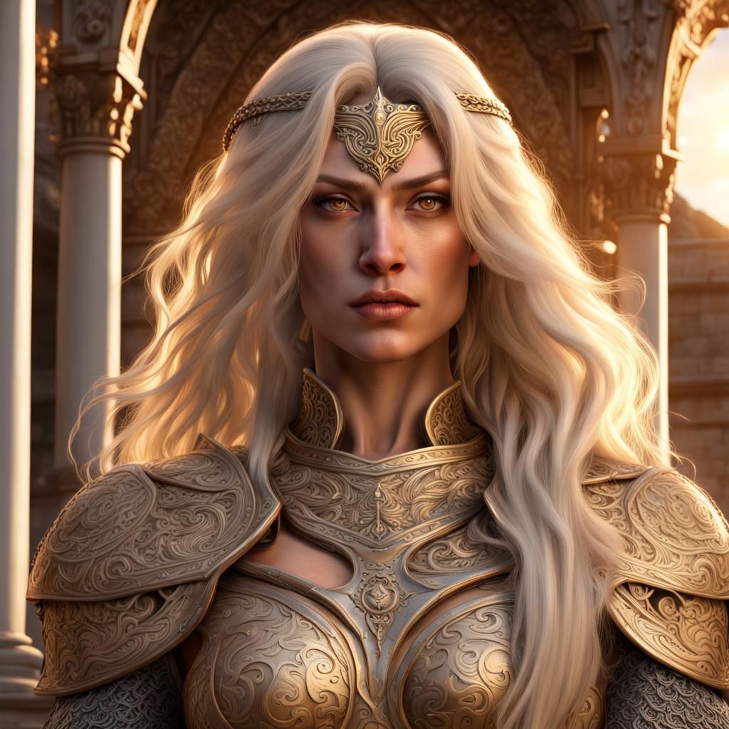 Paladin Commander Portrait. - AI Generated Artwork - NightCafe Creator