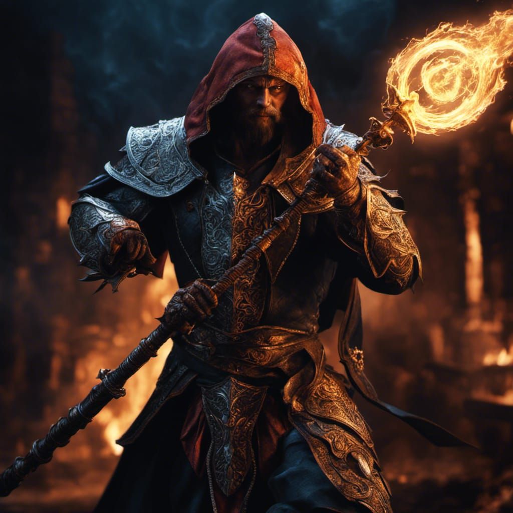 mage wip - AI Generated Artwork - NightCafe Creator