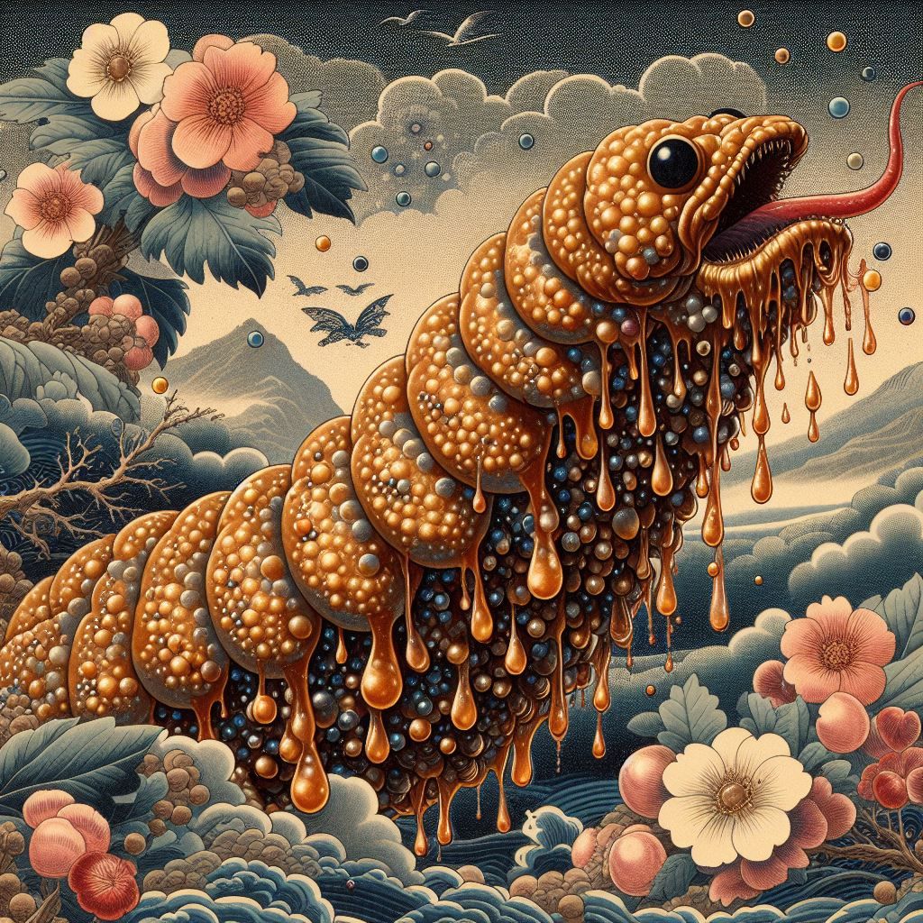 Brown Worm - AI Generated Artwork - NightCafe Creator
