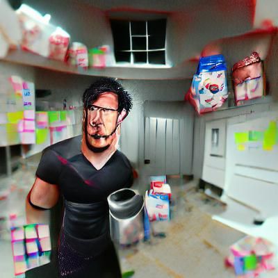Markiplier breaks into your kitchen to steal your milk - AI Generated ...