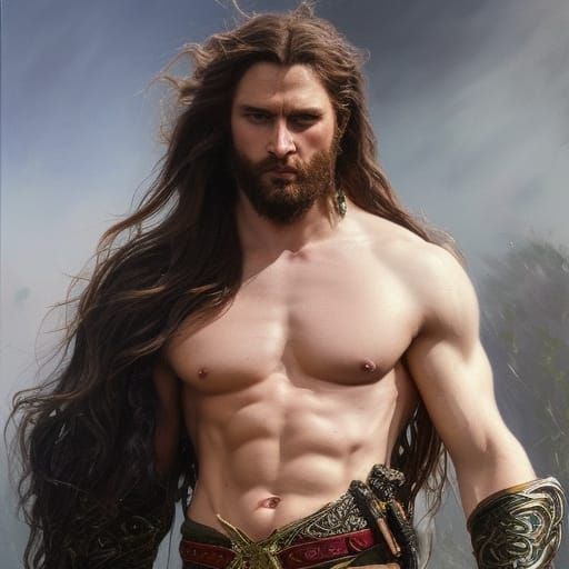 Celtic Samson - AI Generated Artwork - NightCafe Creator